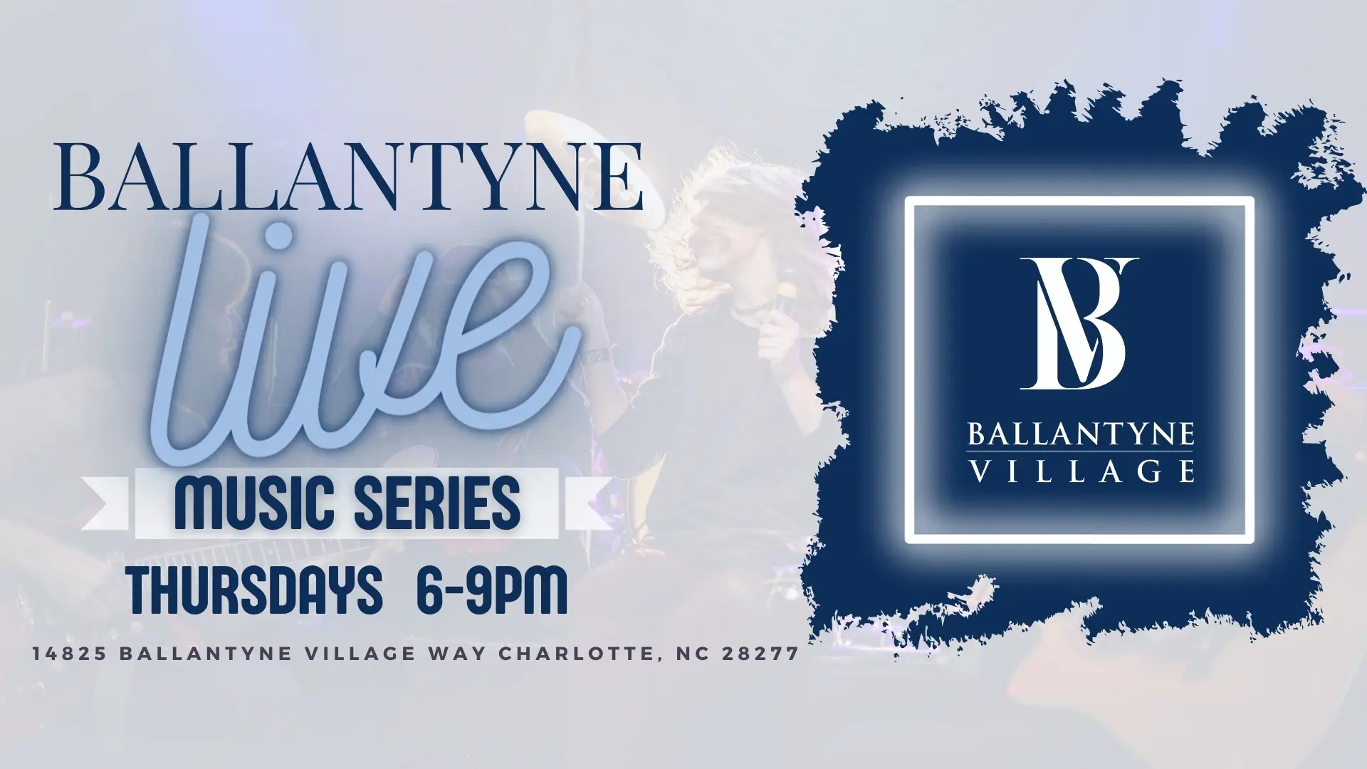 Ballantyne Village - high-end shopping center - Charlotte, NC